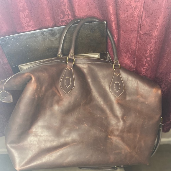 Tusting | Bags | Tusting Leather Explorer Travel Bag | Poshmark